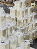 China White BOPP Film Adhesive Tape 50mm-100mm Width Waterproof for Leather & Shoe Industry Applications for sale