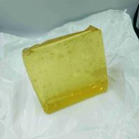 China Yellow EVA Hot Melt Pressure Sensitive Adhesive Blocks 70-180°C Melting Point for Stickers 1-12.5kg for sale