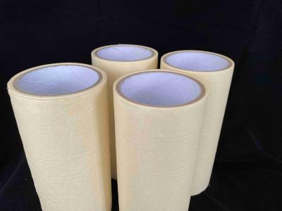 China Double-Sided Crepe Paper Masking Tape with 5.5-6.5 N/25mm Peel Strength and 80°C Heat Resistance for sale