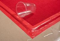 China Portable Single Sided Carpet Seam Tape Hot Adhesive Odorless for sale