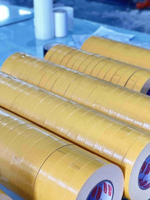 China Pressure Sensitive Carpet Adhesive White Tape 200um Temperature Resistance -10 to 80C for sale