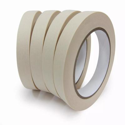China Heat Resistant Beige Pressure Sensitive Masking Tape 5 Mil 200°F Low Tack Adhesive for sale