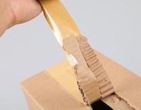 China Yihong 3151-1 Double Sided Kraft Paper Hot Melt PSA Adhesive Tape 65μm Tear By Hand for sale