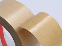 China White Kraft Hot Melt Adhesive Tape 20m-50m Length 20mm-100mm Width for Packaging for sale