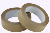 China White Kraft Hot Melt Pressure Sensitive Adhesive Tape 65μm 20mm-100mm for Strong Bonding for sale