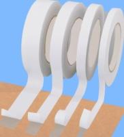 China Heavy Duty Double Sided Tissue Tape 100μm for Bag Sealing - 1240mm Width Custom Rolls for sale