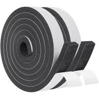 China 1mm Double Sided Foam Tape Black White Odorless Strong Adhesion for Automotive Mirror Bonding for sale