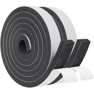 China 1mm Double Sided Foam Tape Black White Odorless Strong Adhesion for Automotive Mirror Bonding for sale