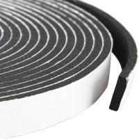 China 1mm Double Sided Foam Tape 10mm Width Tear by Hand PE Carrier Strong Adhesion for sale