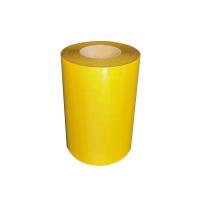 China 150μm Hot Melt Adhesive Tape PET Double Sided 30m-50m Length Yellow White for sale