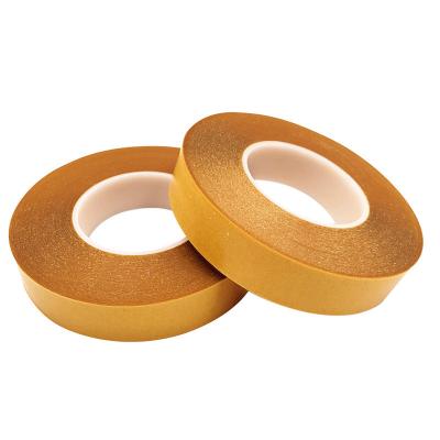 China Yellow White Hot Melt PET Adhesive Tape 150um 50mm 100mm High Viscosity Double Sided for sale