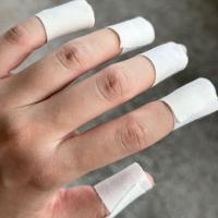 China White Hot Melt Pressure Sensitive Adhesive Cotton Tape 1024mm Width 280um Thickness Custom Length for sale