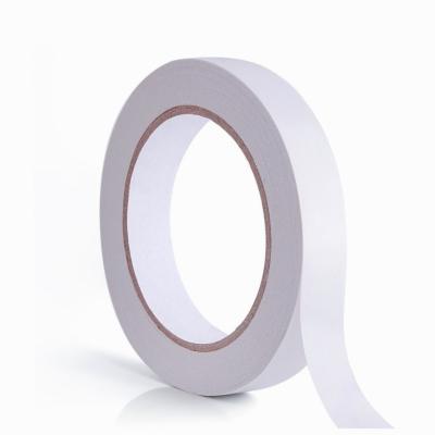 China Acid Free Hot Melt Cotton Paper Double Sided Adhesive Tape 180um 1240mm for sale