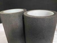 China Black Double Sided Tissue Tape 1240mm x 1000-2000m for Automotive Wiring Harness Wrap for sale