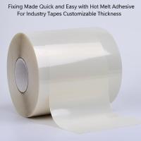 China Single-Sided Hot Melt Adhesive Cotton Tape 280μm 15m-30m Hand Tear for Industrial Fixing Protection for sale