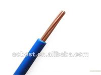 China Directly Supply Low Voltage PVC Insulated Single Copper Conductor for Construction for sale