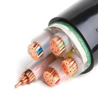 China TECK 90 High Voltage 3-Core AWG6 Cable High Voltage Construction Cable with Copper Conductor and XLPE Insulation for sale