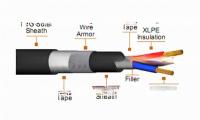 China Low Voltage YJV22 Power Cable XLPE Insulated with Copper Conductor for Industrial Use in Thailand-Most Competitive Price for sale