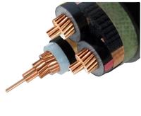 China 33kv 3C*95mm2 Power Cable Copper Conductor Low Voltage XLPE PVC PE Insulation Steel Wire Armour Industrial Underground for sale