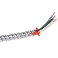 China Explosion proof Instrument cable 1pair AWG16 with CORRUGATED METAL ARMOR OF AC90 Galvanized for sale