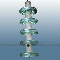 China Post type glass electrical insulator for sale