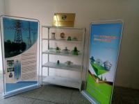 China Post type glass electrical insulator for sale