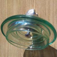 China 2022 year medium voltage toughened glass insulator LXP-40 glass insulator for sale