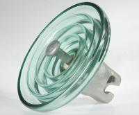 China 2022 year medium voltage toughened glass insulator LXP-40 glass insulator for sale