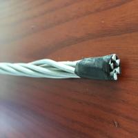 China ASTM A475 Guy Wire 7/16 Galvanized Steel Cable with Copper Conductor Medium Voltage Insulated Stay Wire for Construction for sale