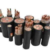 China CE Certified 25mm Copper Cable with PVC XLPE PE Insulation for Industrial Use Single Core 4-Core Aluminum Exported South Africa for sale
