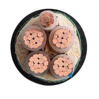 China CE Certified 25mm Copper Cable with PVC XLPE PE Insulation for Industrial Use Single Core 4-Core Aluminum Exported South Africa for sale