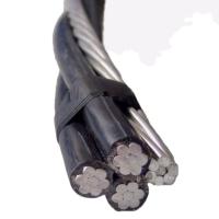 China High Quality ABC Twist Cables 25 mm2 Aluminum Core XLPE & PVC Insulated Low Voltage for Construction Applications for sale