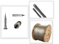 China Superior ACSR Medium and High Voltage Overhead Conductor Aluminum with Bare Insulation ASTM B-230 B-232 B-341 B-498 B-500 for sale