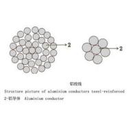 China Medium Voltage Overhead ACSR Cat 2 AWG Aluminum Conductor with PE Insulation Material for sale