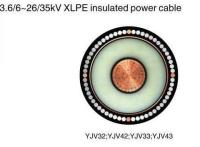 China IEC60502 Standard 8.7/15KV 3x95mm2 High Voltage Power Cable with Copper Conductor for sale