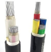 China XLPE & PVC Insulated 4-Core Steel Wire Armoured Low Voltage Cable 6mm OD Copper & Aluminum Conductors for Construction in Canada for sale