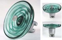 China Toughened glass disc suspension insulator U50BSP for Uzbekistan for sale