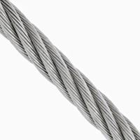 China Medium Voltage Hot Dipped Galvanized Steel Wire Strand 4/8 AWG for Construction Needs for sale