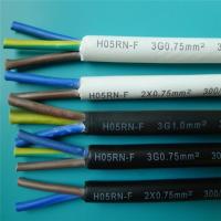China Flexible Rubber Insulated H07RN-F 2.5 mm2 Copper Conductor Cable for 12V Construction for sale