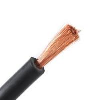 China Medium Voltage Construction Copper Conductor Welding Cable with Flexible Rubber Sheath for sale