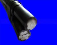 China Overhead Low Voltage Lower ABC Cable 2x10mm with XLPE Insulation and Aluminum Conductor for sale
