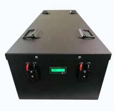 China 48V 200Ah LiFePO4 Battery Pack with BMS and Bluetooth - 102400Wh Energy Storage for AGV Solar Applications for sale