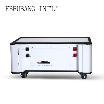 China 5kW 10kW LiFePO4 Off-Grid Solar Battery Storage System 51.2V 100AH with 6000 Cycle Life for sale
