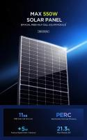 China 400W-600W Solar Panel Roof Mounting System with 210mm Panels and 20.3-21.2% Efficiency for sale