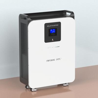 China 5kW 48V All-in-One Solar Power System with 5kWh Lithium Battery for Home Energy Storage for sale