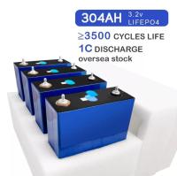 China EVE 304Ah 3.2V LiFePO4 Lithium Battery Cells with Bus Bars for Golf Cart Applications for sale