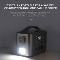 China 1000W Portable Solar Power System with 1024WH LiFePO4 Battery for Outdoor Emergency Power Supply for sale