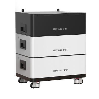 China 204V 307V 50Ah Solar Stacked ESS Battery Pack - High Voltage LiFePO4 Energy Storage System for Residential Applications for sale