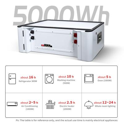 China 51.2V 300Ah LiFePO4 Battery 15kWh Home Energy Storage System with 6000+ Cycle Life for sale