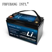 China 12 Volt Solar Lifepo4 Battery Packs , 100ah Li Ion Battery for sale